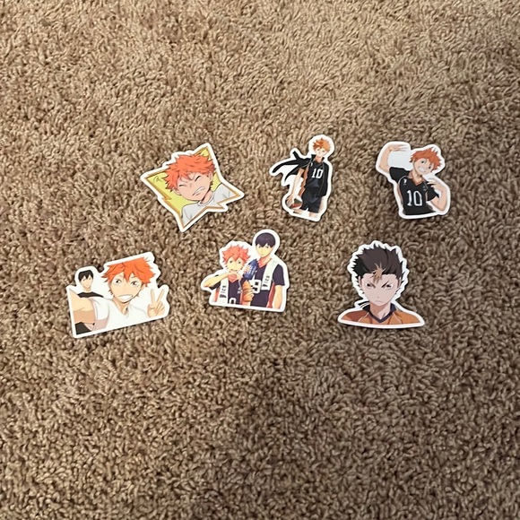 Wall Decor | Haikyuu Sticker Pack | Poshmark